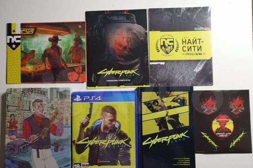 Коллекционное издание игры Cyberpunk 2077 PS4 PS5