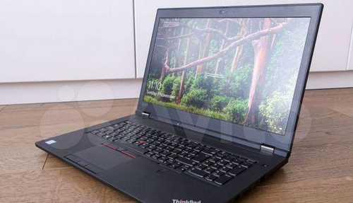 Lenovo ThinkPad P73 (Quadro RTX 5000) на гарантии