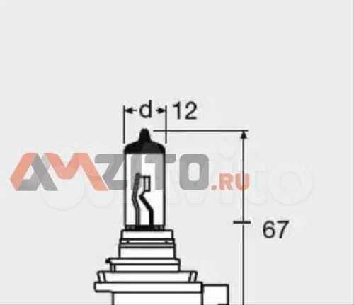 Osram 6421101B лампа h11 12v-55w pgj19-2 original