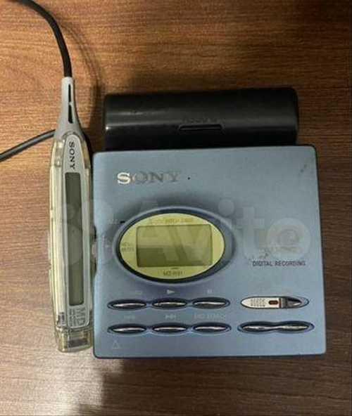 Кассетный плеер Sony Portable Minidisc Recorder MZ