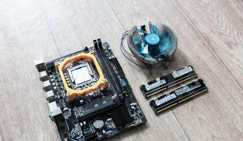 Комплект Intel E5-2440, x79, 8 Gb DDR3, кулер