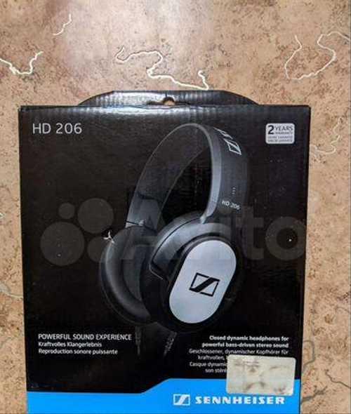 Студийные наушники Sennheiser HD 206