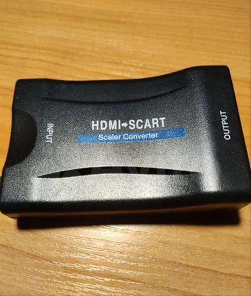 Переходник (конвертер) hdmi-scart