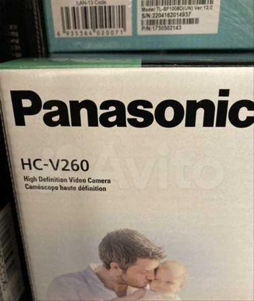 Видеокамера panasonic hc-v260