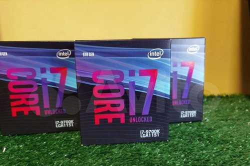Процессор intel core i7 - 9700K бокс новый