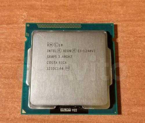 Мощный офисный процессор Intel Xeon E3-1230 v2
