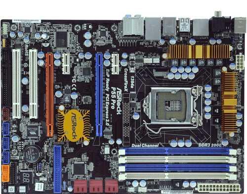 Комплект: M/B ASRock P55 Pro + Intel Core i7-860