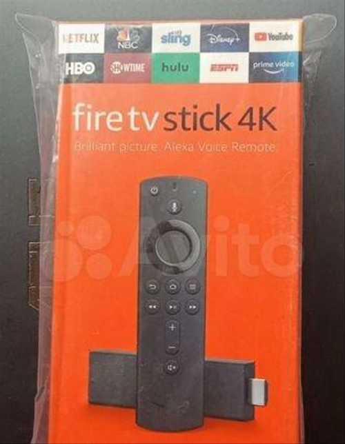 Amazon Fire TV Stick 4K запечатанная вып2019