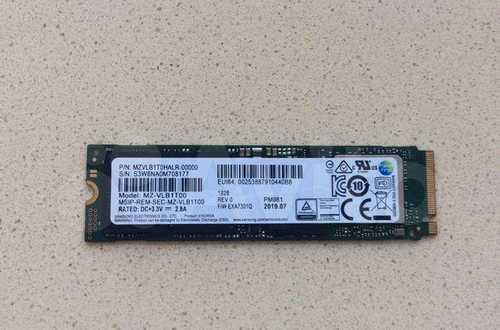 Nvme Samsung PM981 1Tb SSD M.2 OEM Samsung 970 Evo