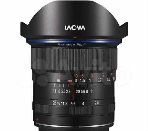 Объектив Laowa 12mm f/2.8 Zero-D Canon EF