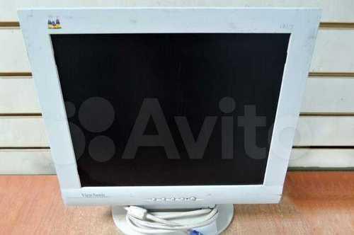 Монитор с дефектом ЖК 17" 5:4 ViewSonic VE175 белы