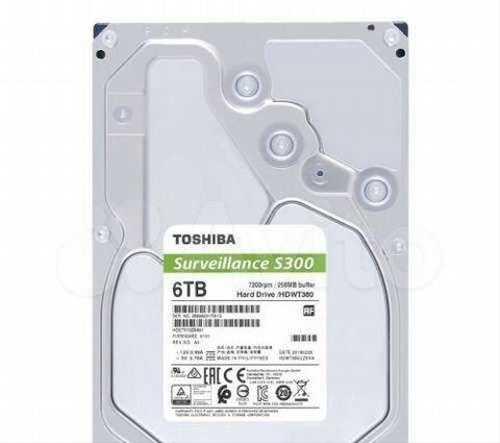 Жесткий диск Toshiba s300 6tb