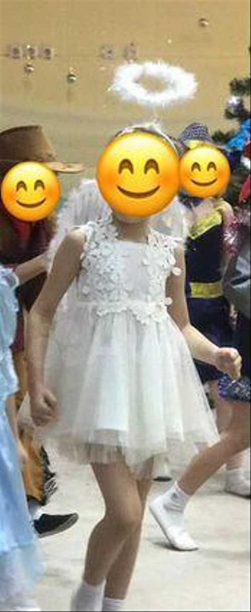 Новогодний костюм ангелочка