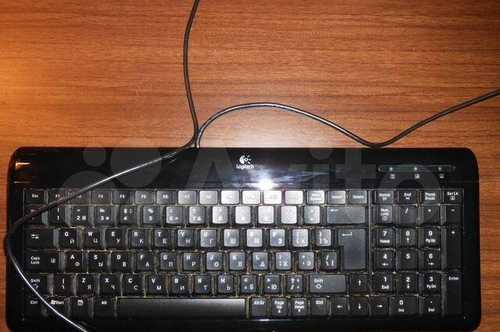 Logitech Ultra-Flat клавиатура Y-BP62A - черная