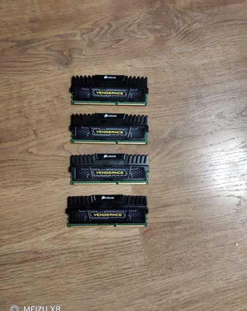 Corsair Vengeance DDR3 4x8 32gb 1600Mgz