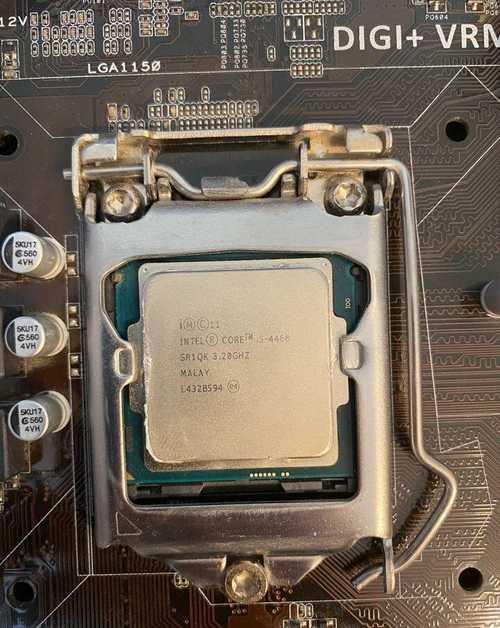 Процессор Intel Core i5-4460 3.2GHz + мп H81M-E