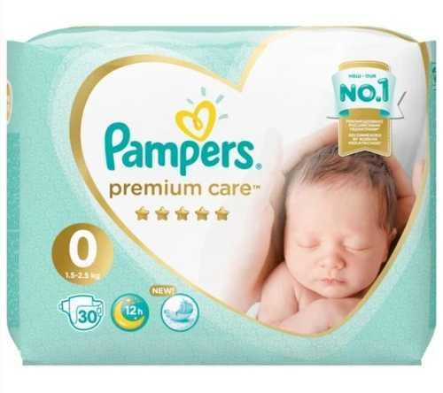 Подгузники pampers 0