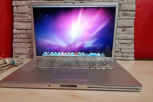Ноутбук Apple MacBook Pro 15''/T7500/ Батарея Ок