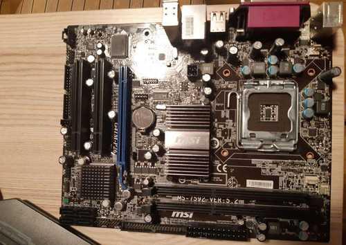Материнская плата lga 775 msi, g41m-p26