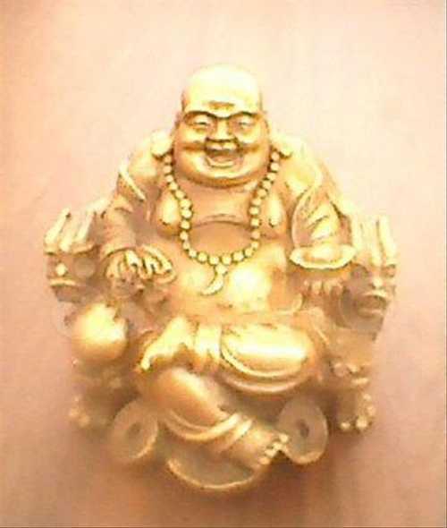 Статуэтка Будда Хотэй бронзовая
