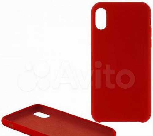 Чехол-накладка iP X Hoco Pure красный