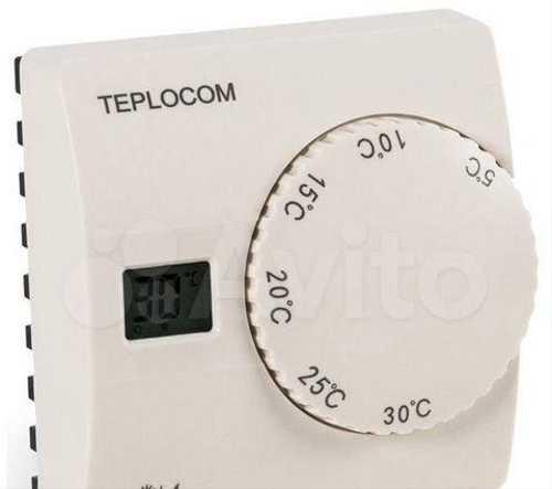 Термостат комнатный Teplocom TS-2AA/8A, проводной