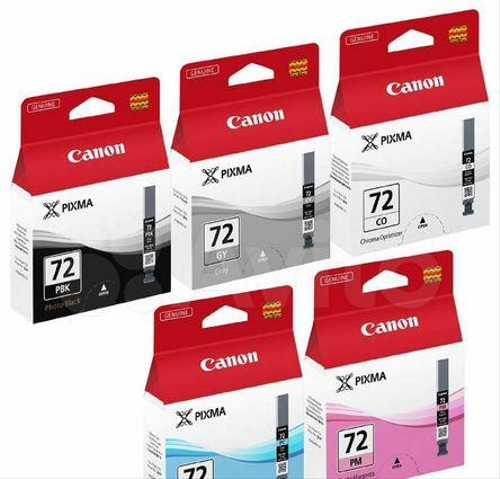Набор картриджей Canon PGI-72 PBK/GY/PM/PC/CO (6403B007)