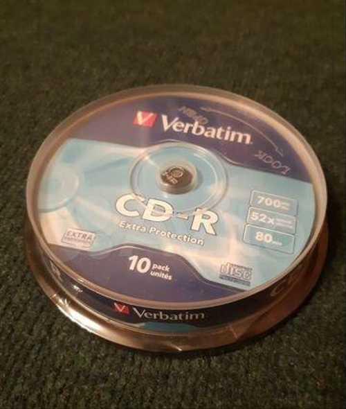 Verbatim CD-R 700MB 52x / упаковка