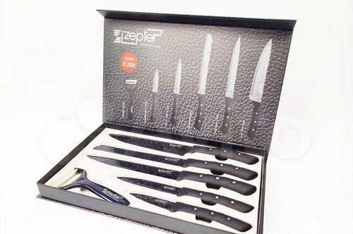 Набор ножей Zepter из 6 предметов черный