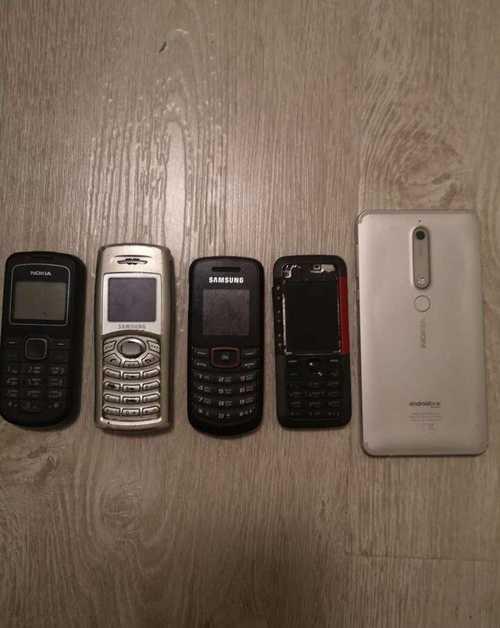 Телефоны разные