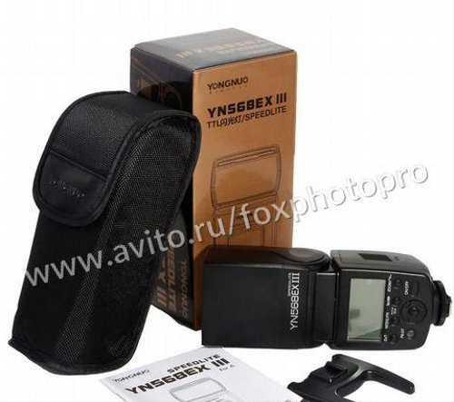 Фотовспышка Yongnuo Speedlite YN-568EX III для Can