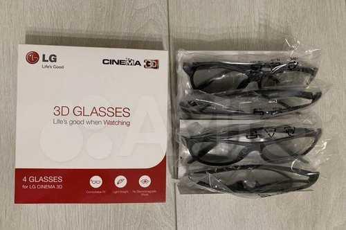LG cinema 3D glasses (3д очки для телевизоров LG)