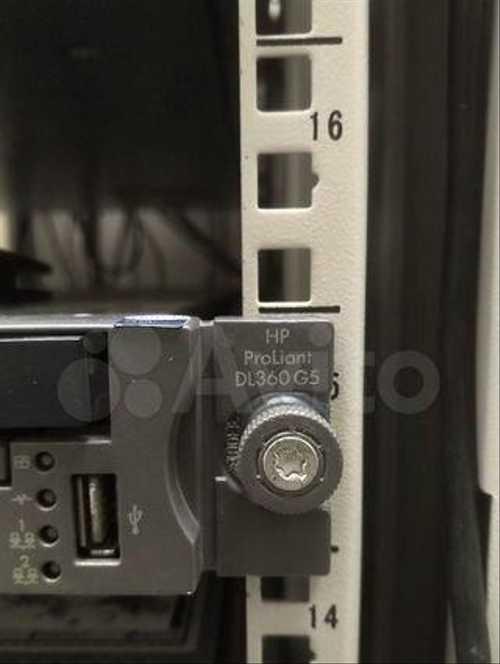 Мощный сервер HP Proliant DL360 G5