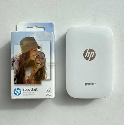 Компактный фотопринтер HP Sprocket 100 White