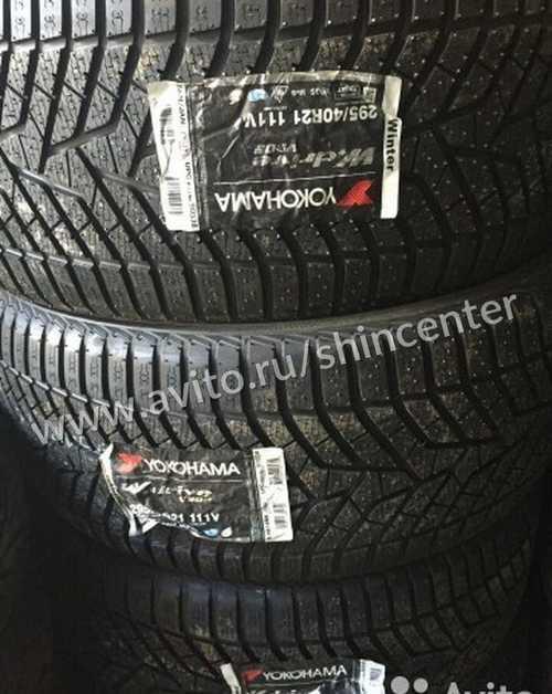 295/40R21 зима шины Yokohama на Audi Q7 Mercedes