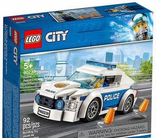 Lego City Автомобиль полицейского патруля 60239