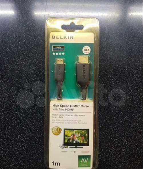 Кабель hdmi-mini hdmi Belkin 1м