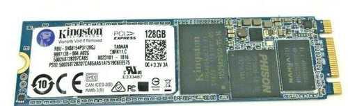 Новый Kingston ssd NVme m2 128 GB