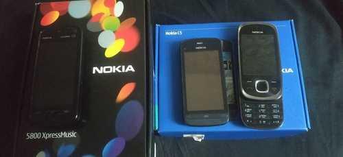 Nokia 5800, c5-03, 7230