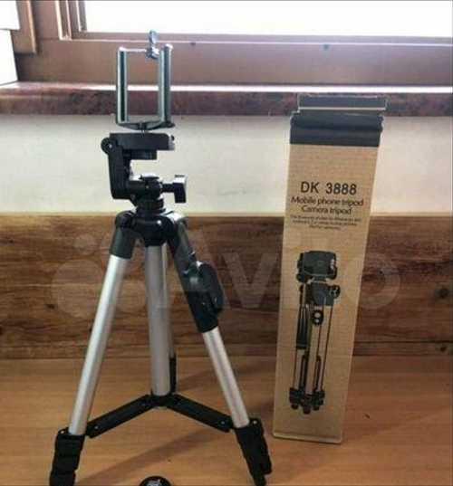 Штатив для телефона с пультом Tripod 3888