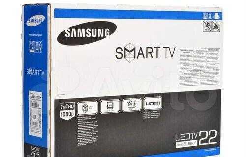 22" (55 см) Телевизор LED Samsung UE22H5610 белый