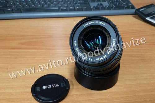 Sigma AF Zoom 28-80mm f/3.5-5.6 II Aspherical Macr