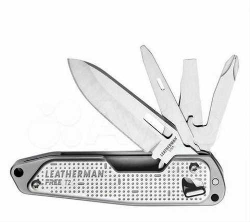 Мультитул Leatherman Free T2, стальной