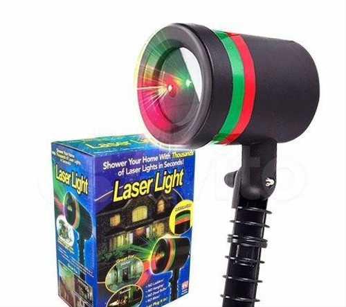 Новогодний Лазерный проектор для дома и улицы