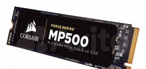 SSD NVMe corsair Force MP500 120гб M.2 2280
