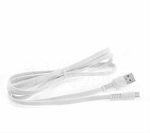 Кабель USB-Micro WK Flushing WDC-066m White 2m