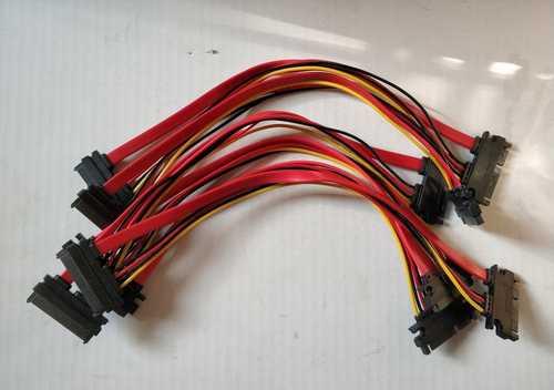 Удлинитель SATA 22 22-pin (7+15) новый 30 см
