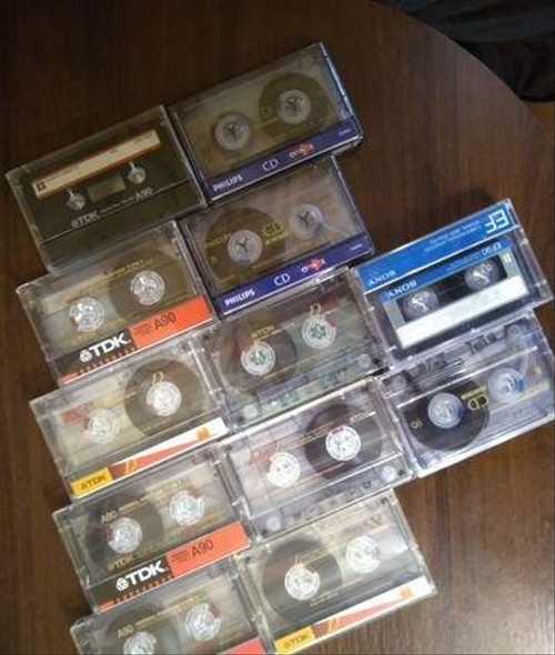 Аудиокассеты TDK,Sony,Philips