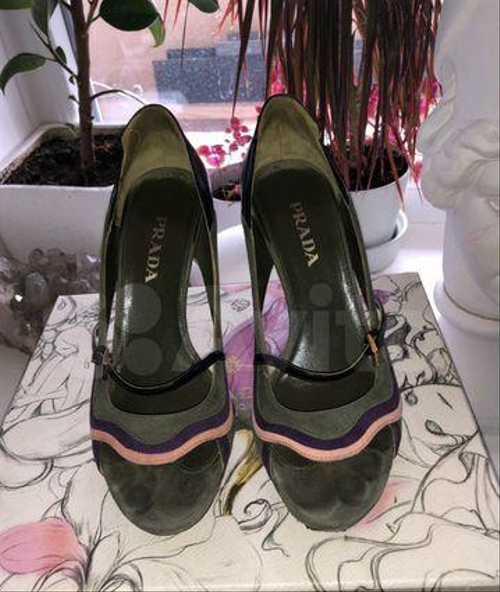 Туфли босоножки Prada 37 размер