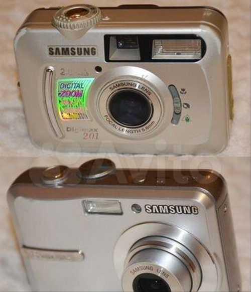 Фотоаппараты Samsung цифровые Digimax 201 и S760